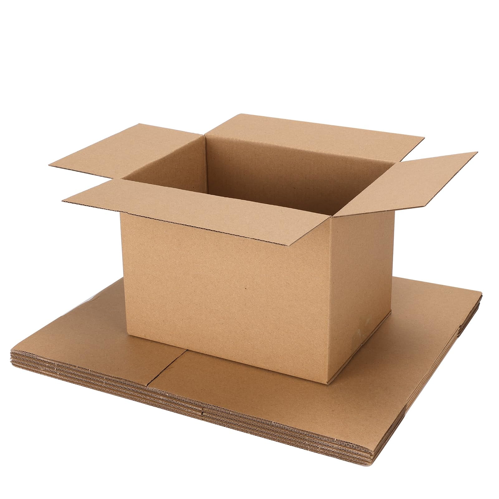 ZBEIVAN Shipping Boxes Mailers 8x6x6 inches Corrugated Cardboard Small ...