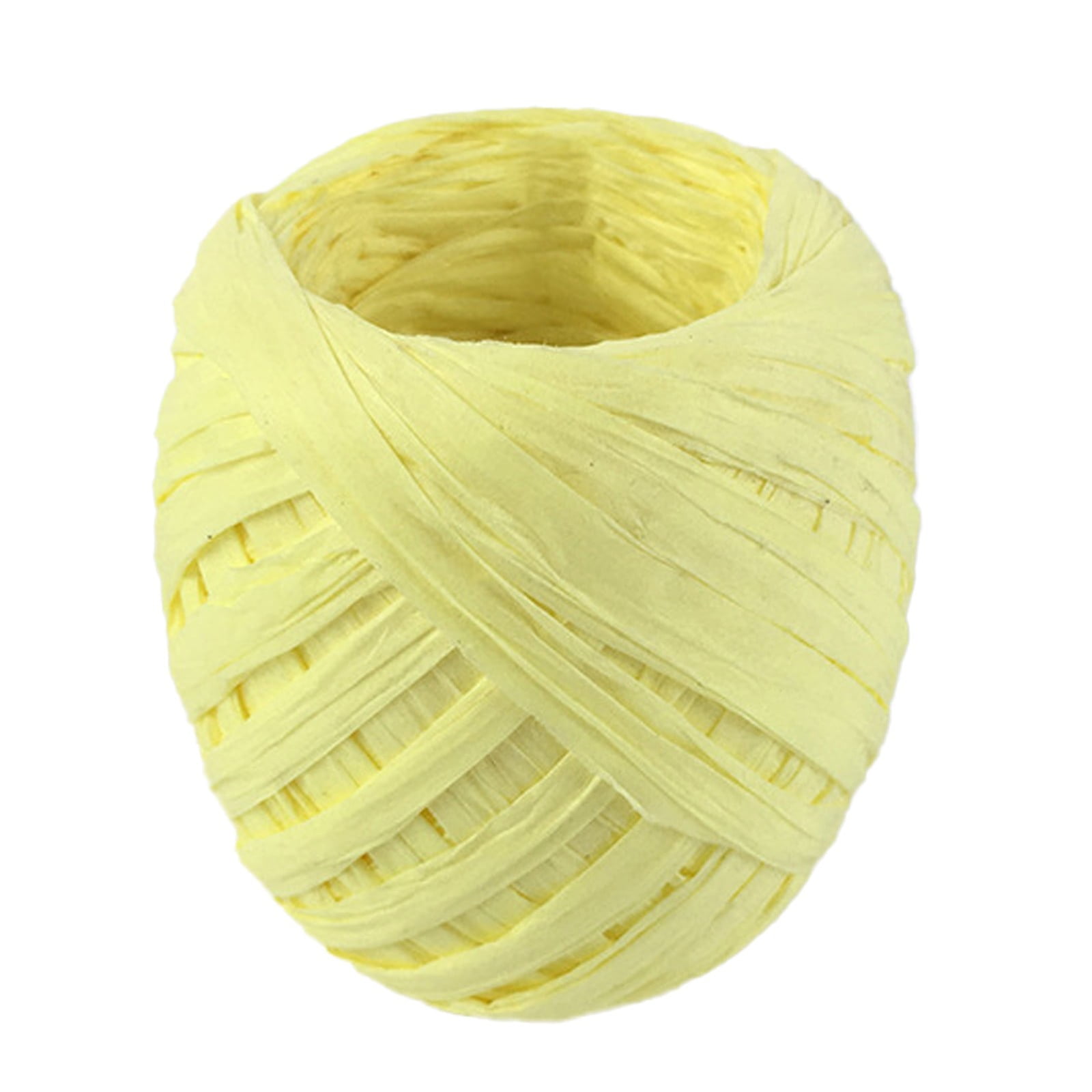 ZBFJINX 1 Roll Paper Ribbon Wear Multi Purpose 12 Colors Raffia Ribbon ...