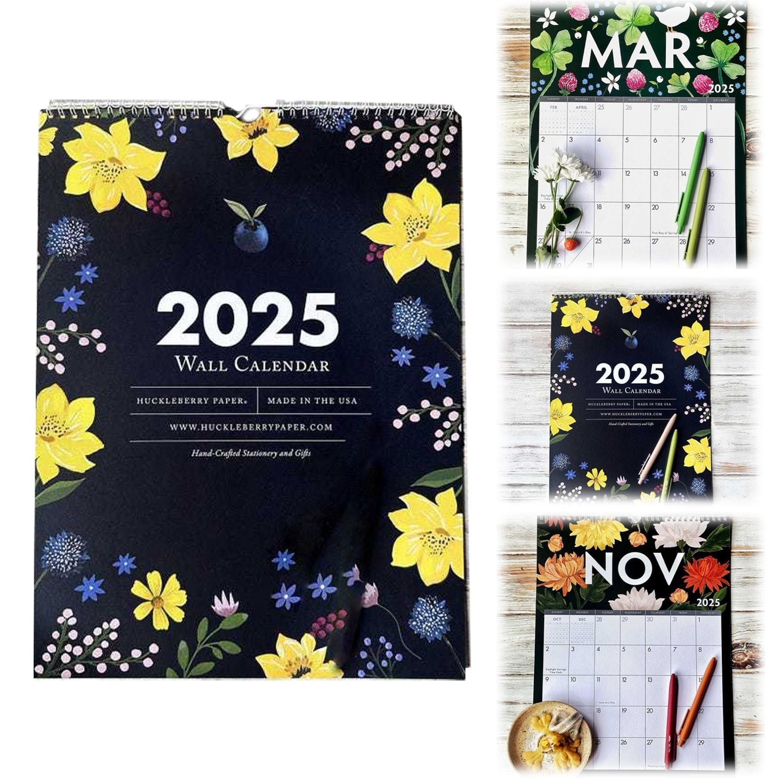 ZBFJINX 2025 Funny Wall Calendar 12 Months Hanging Calendar Home ...