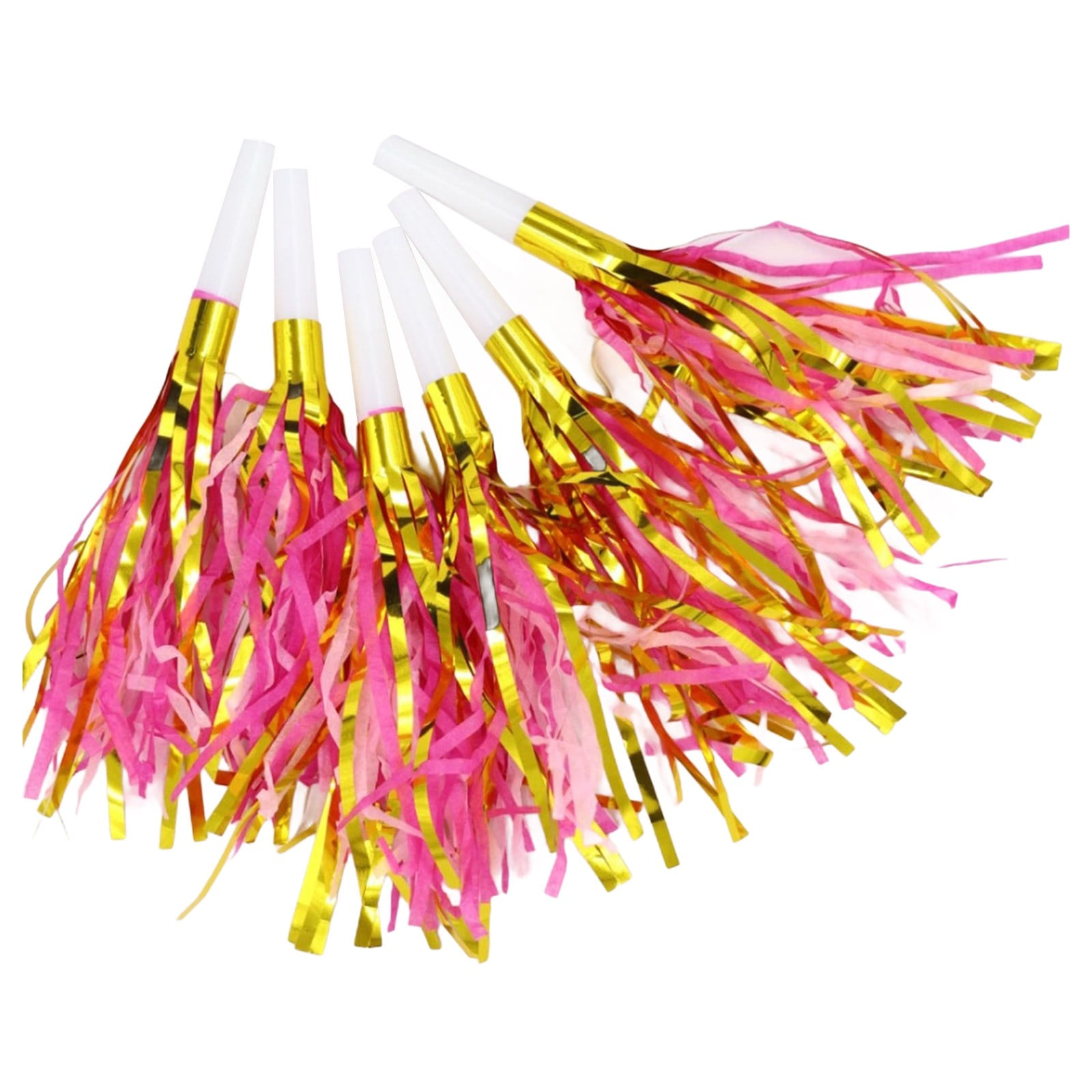 ZBFJINX 6PC New Tassel Blowing Dragon Whistle Birthday Cheering Horn ...