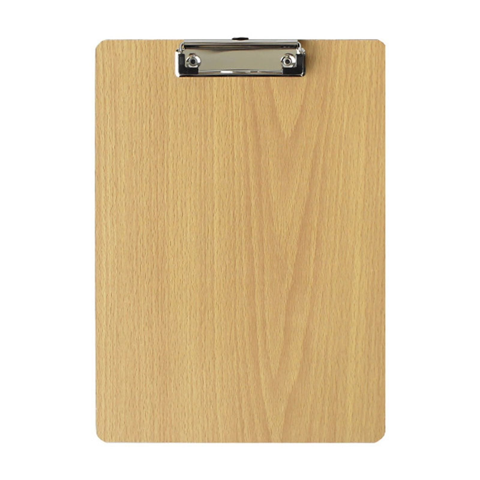 ZBFJINX Bill Menu Splint Wooden Board Clip Folder Customizable Notepad ...
