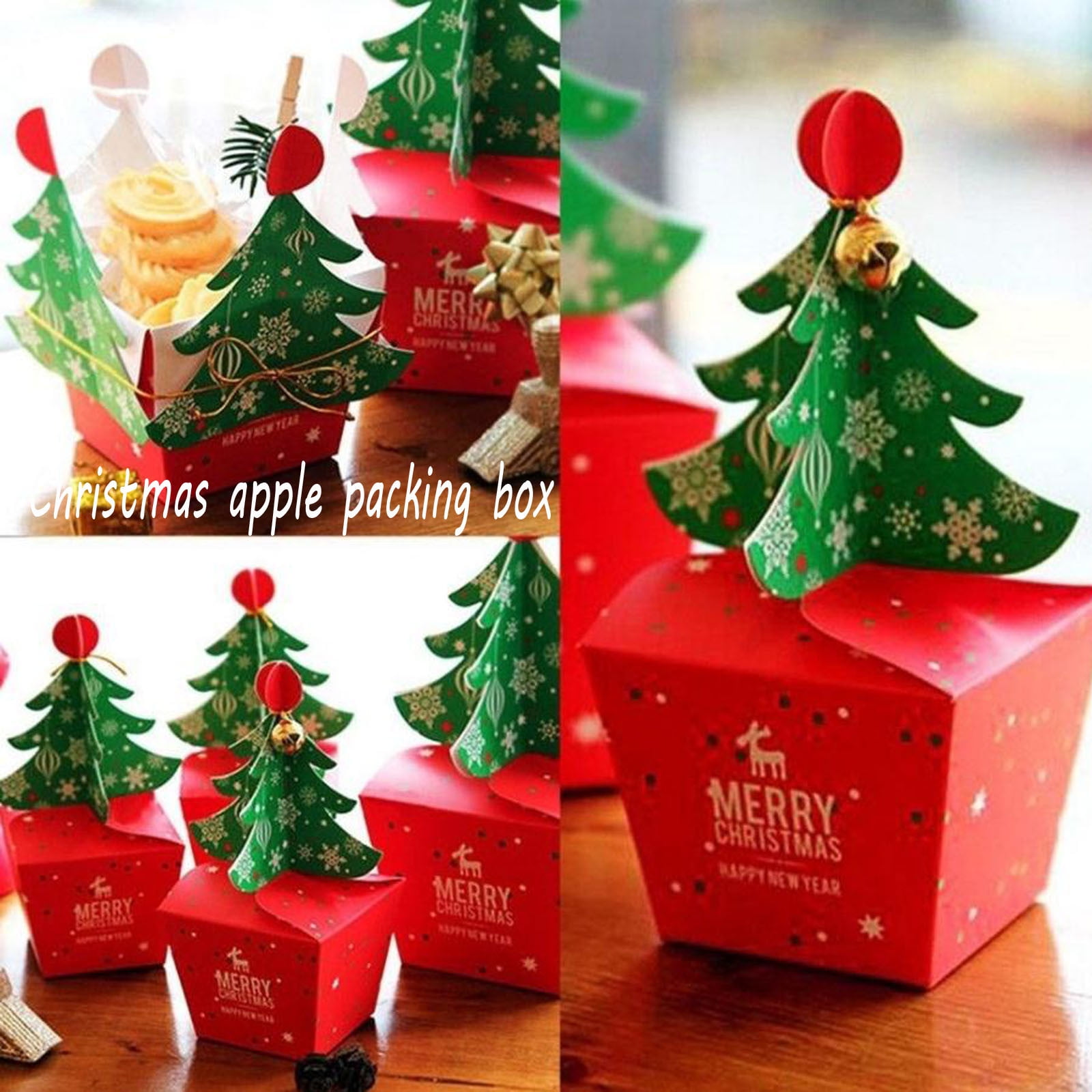 ZBFJINX Box Box Christmas Packaging Eve Three Christmas Packaging ...