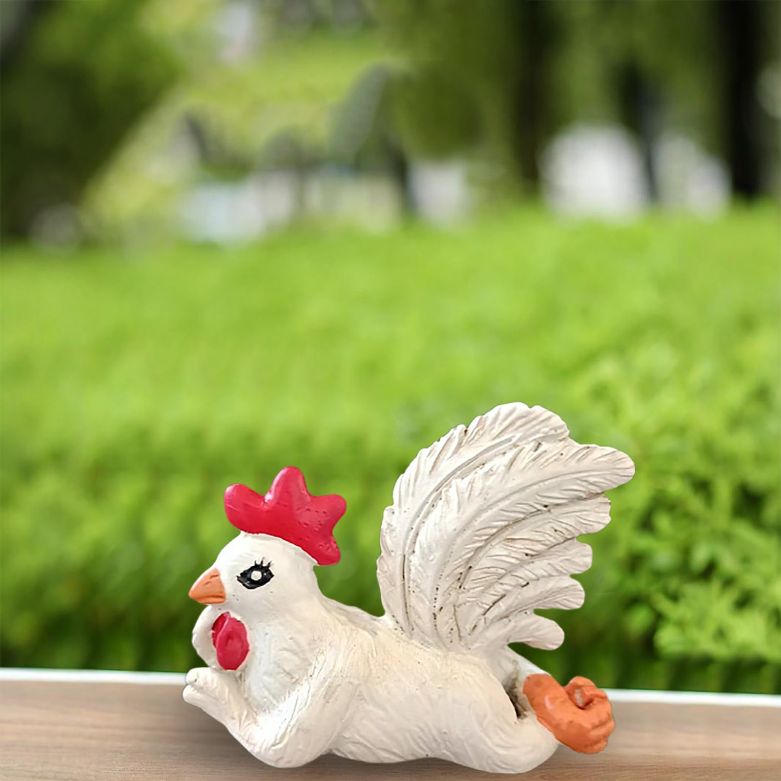 ZBFJINX Easter Bunnies Decor Bunny Statue Garden Decor For Outside ...