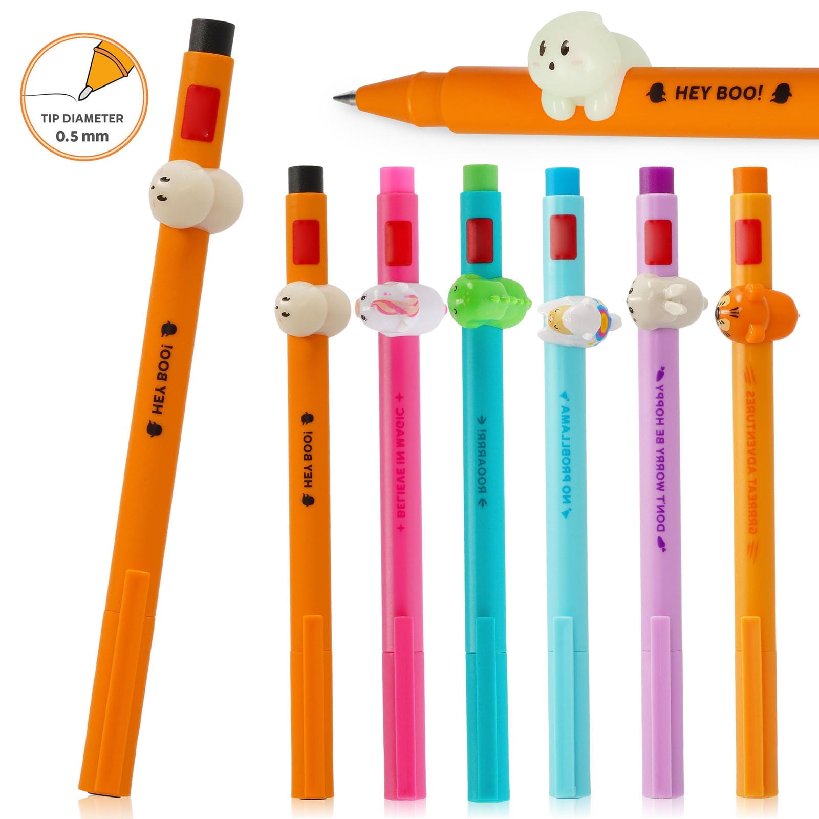 ZBFJINX Gel Pen Friends Decorative Animal Removable And Recombinable ...