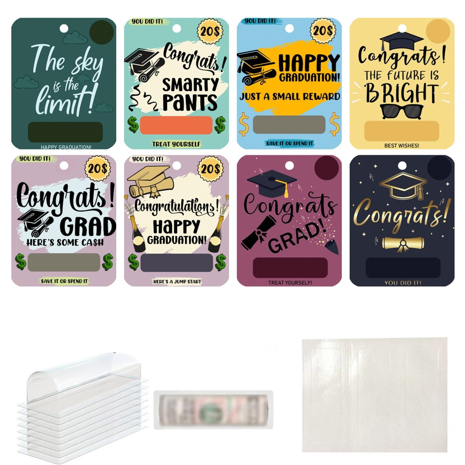 ZBFJINX Graduation Card Graduation Card Clip Graduation Card Humorous ...