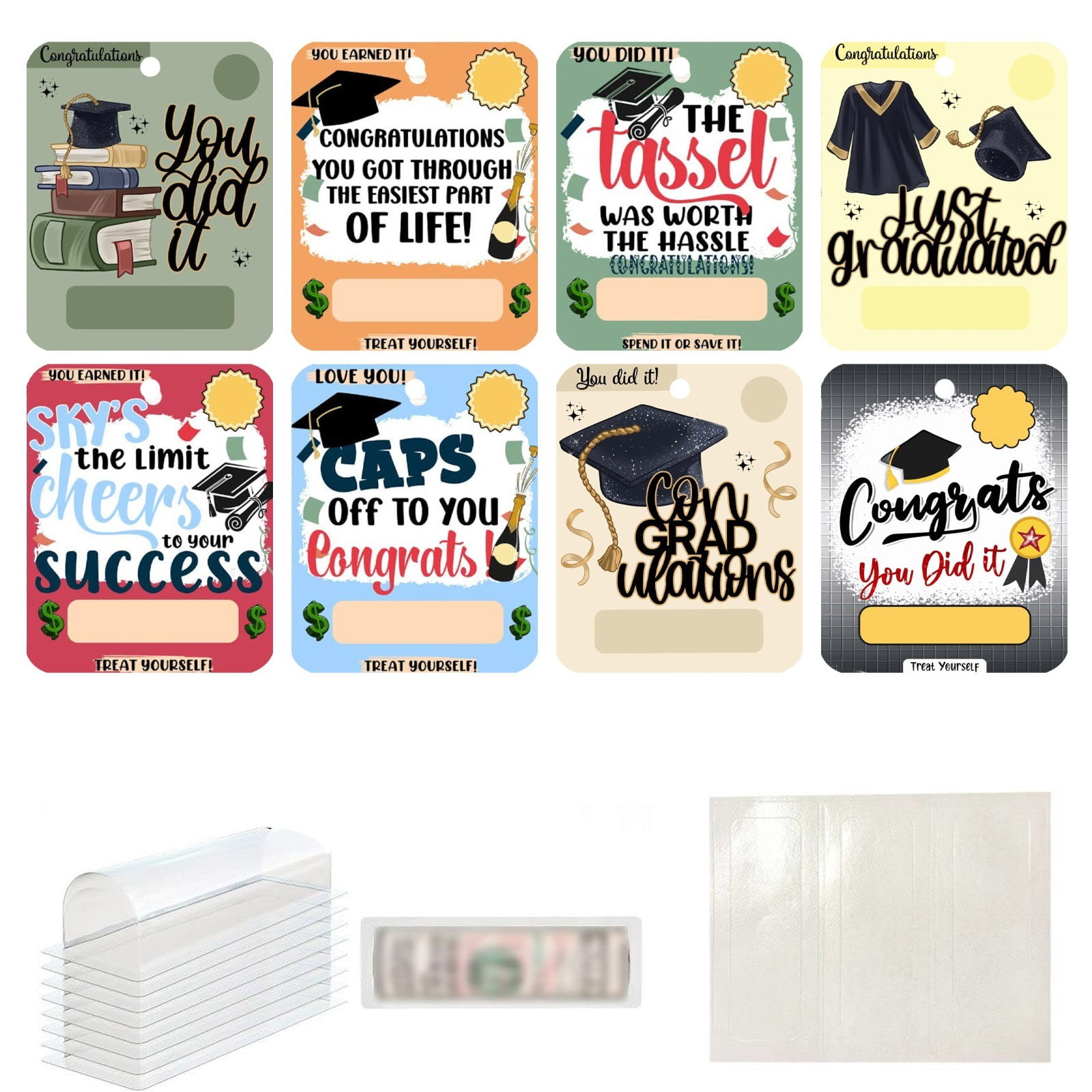 ZBFJINX Graduation Card Graduation Card Clip Graduation Card Humorous ...