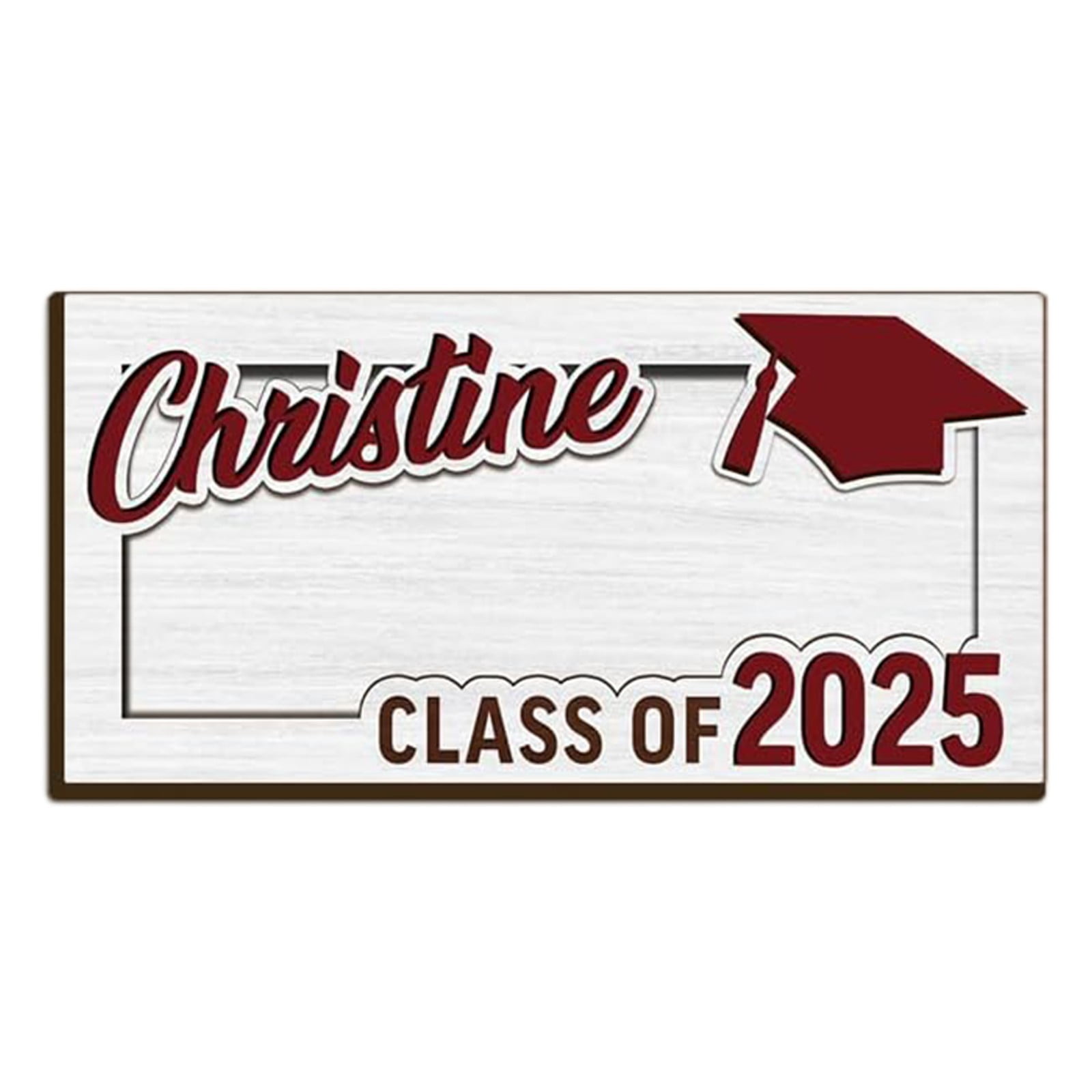 ZBFJINX GraduationMoney Holder Wooden Graduation Card Box Holder ...