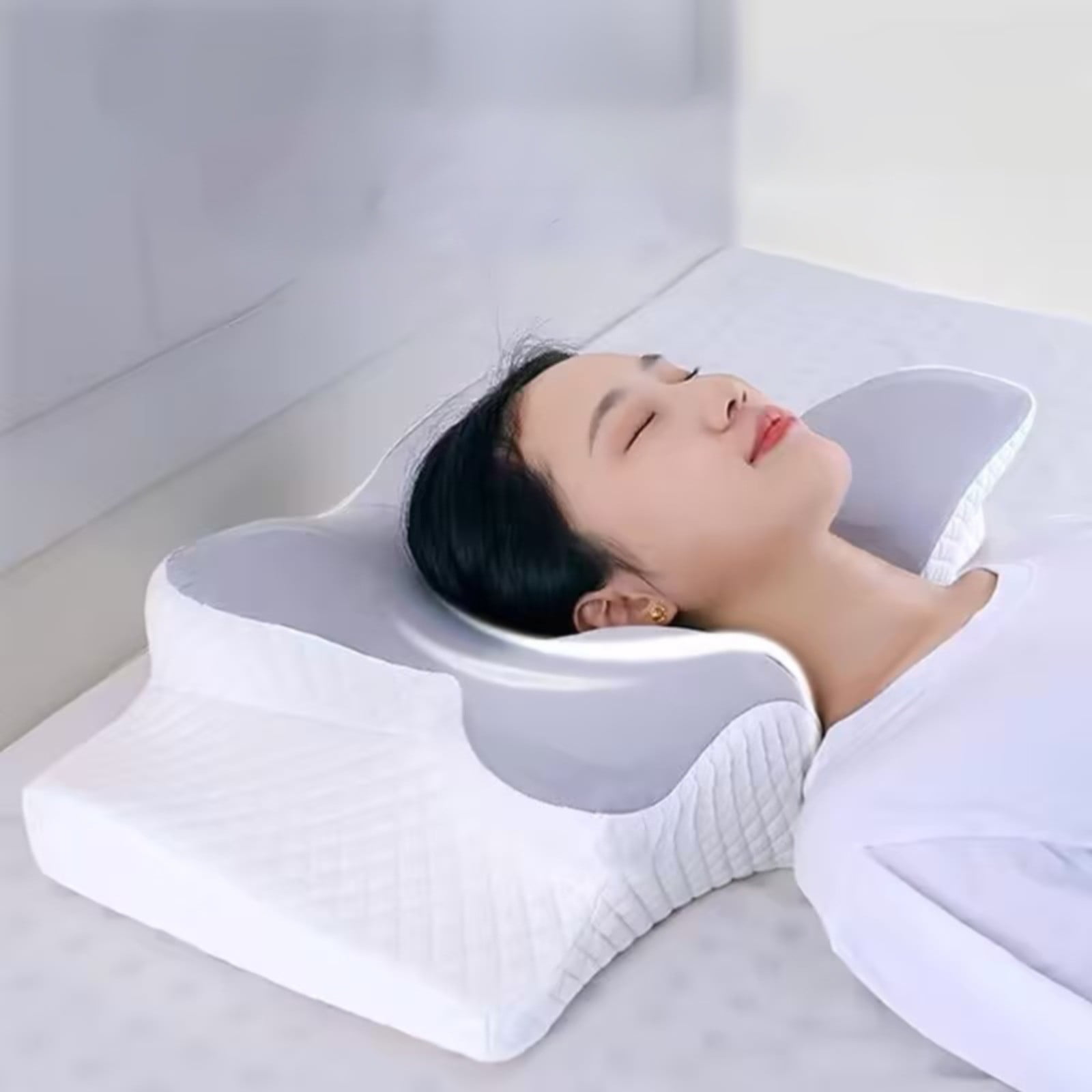 ZBFJINX Pain Relief Cervical Neck Pillow for Sleeping, Ergonomic Side ...