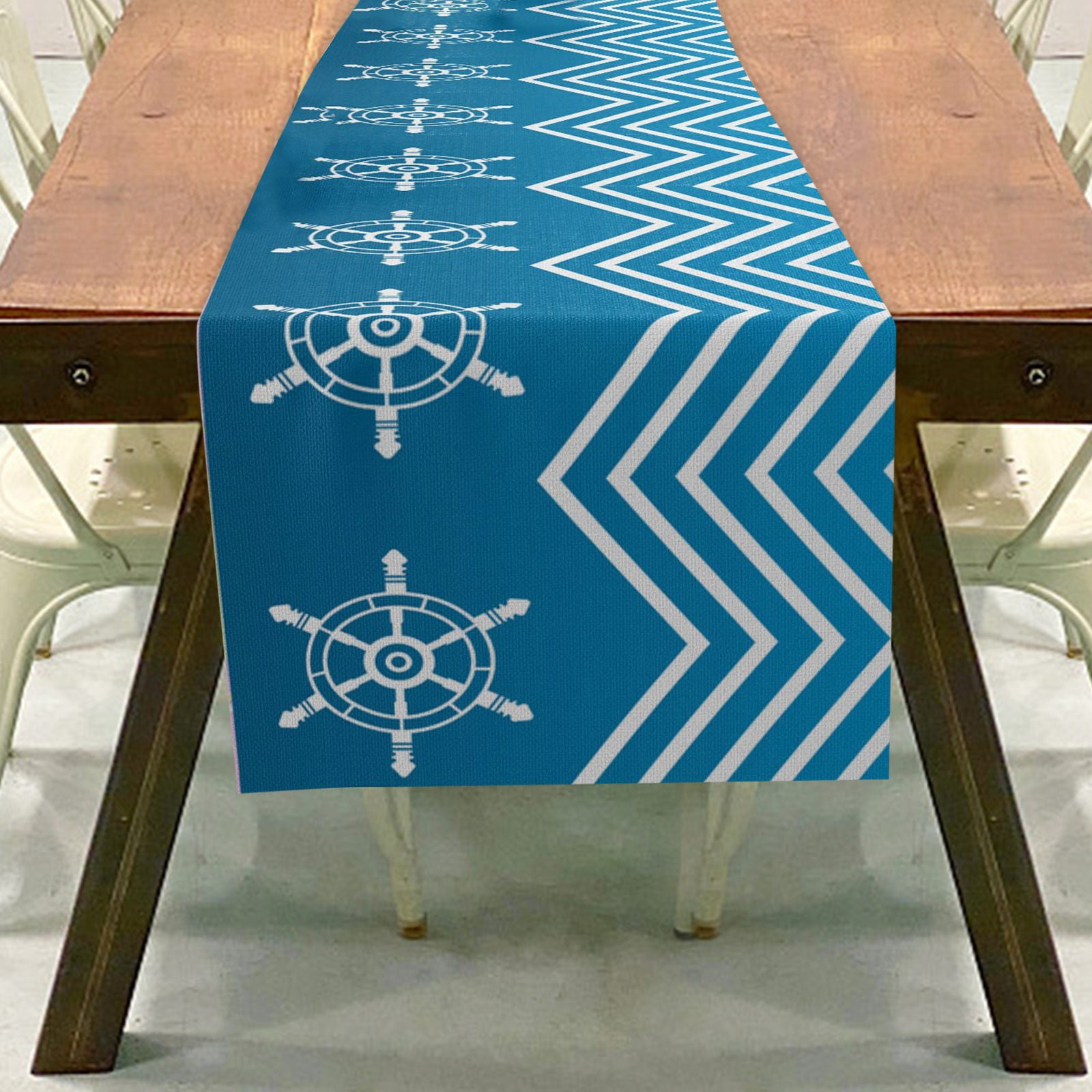 ZBFJINX Summer Ocean Beach Themed Linen Tablecloth For Dining And ...