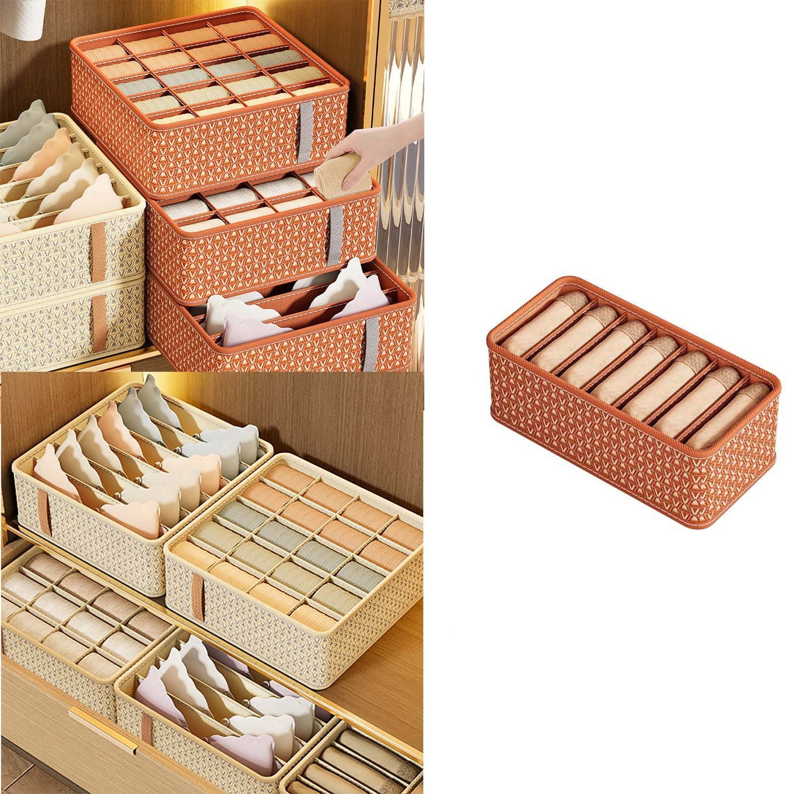 ZBFJINX Underwear Sock Storage Box Drawer Type Multifunctional ...