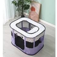 Blue Beagle Pet Exercise Pen, 36" Large Indoor & Outdoor Playpen for ...