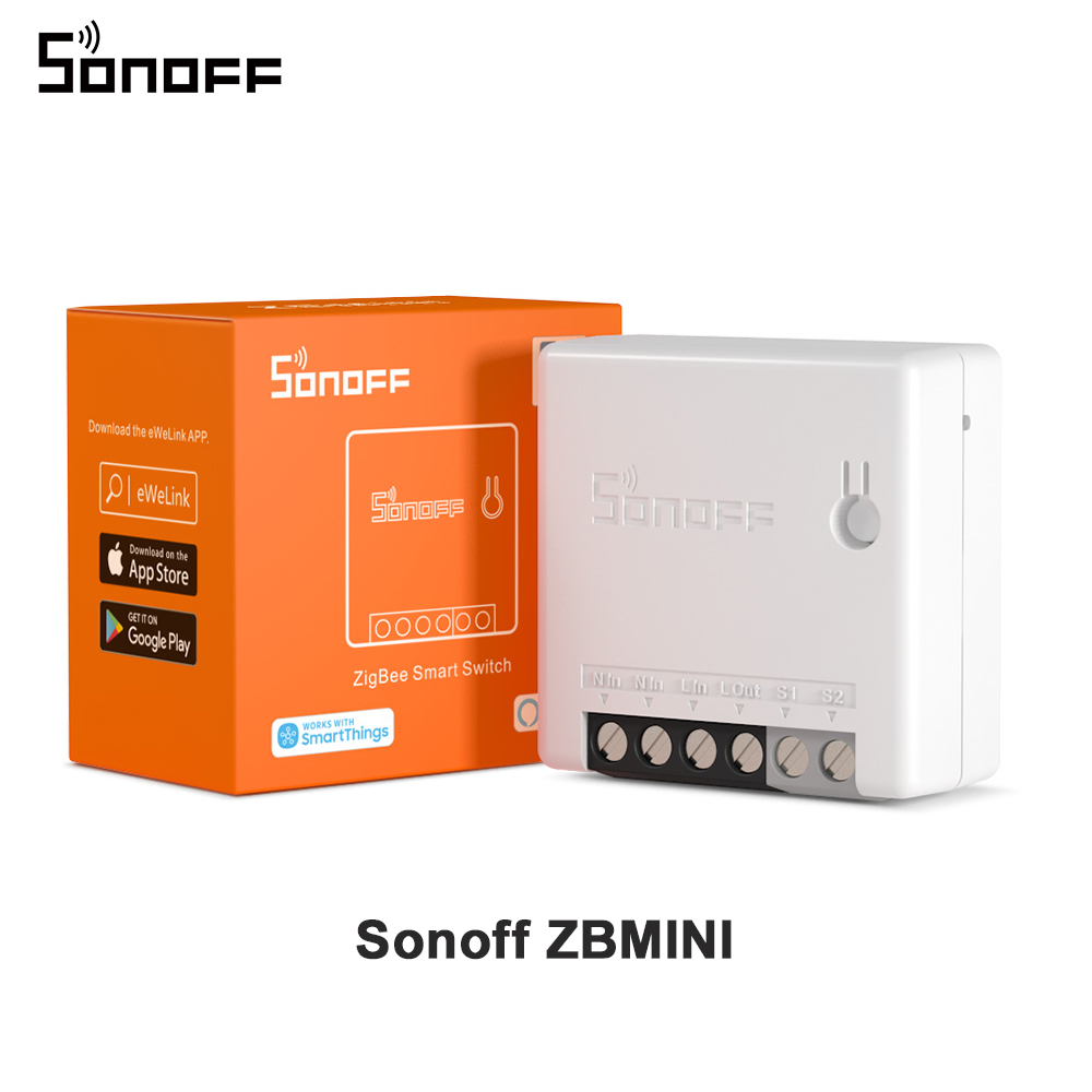 ZBMINI Two-Way Smart Switch Zigbee 3.0 Remote Control via eWeLink ...