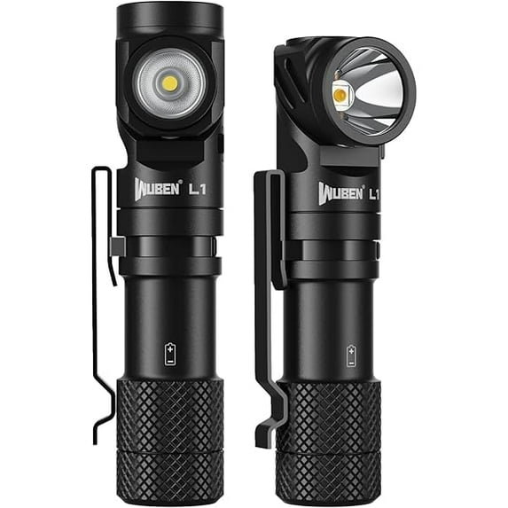 ZC L1 Rechargeable Flashlight High Lumens, 2000 Lumen Bright Tactical ...