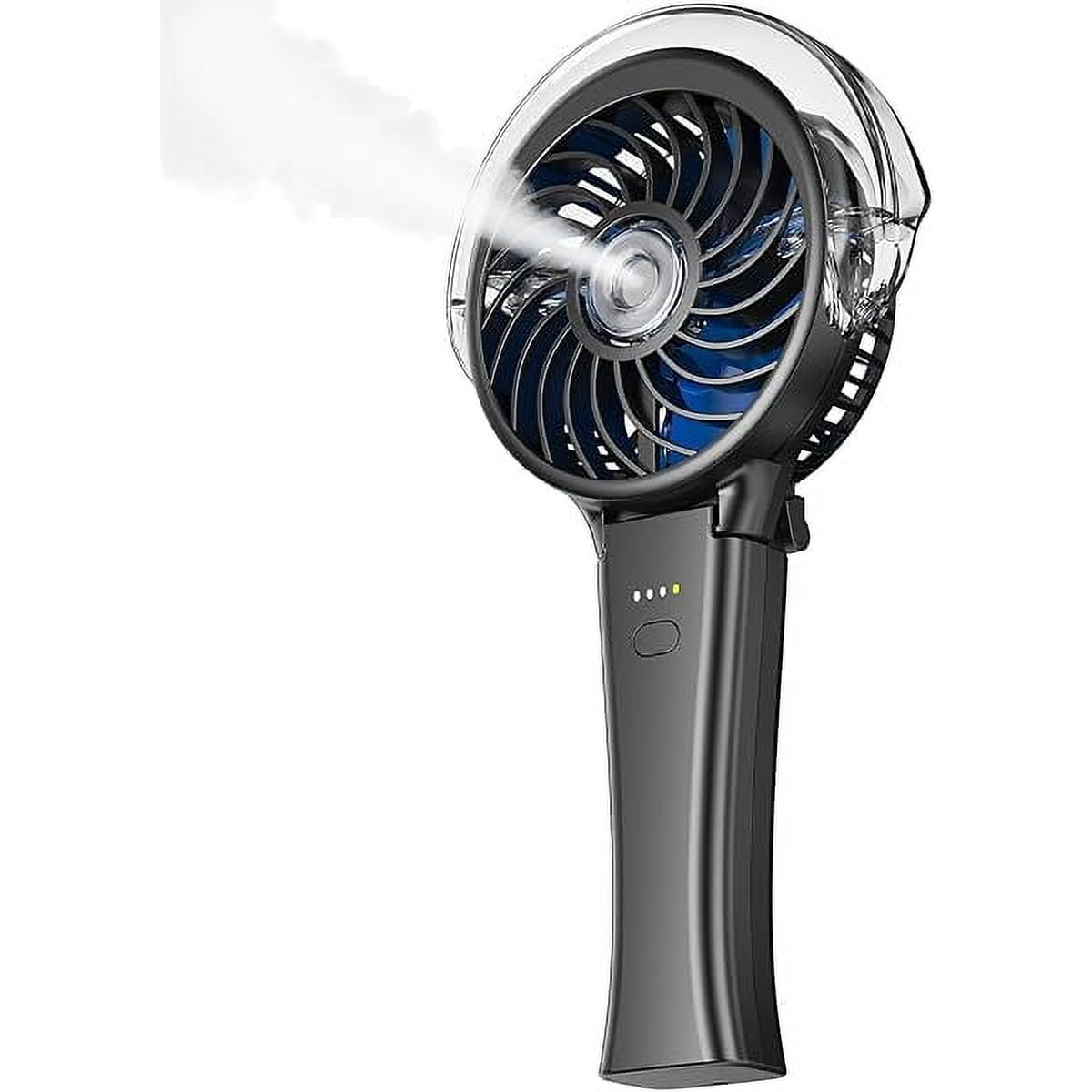 ZC Portable Misting Fan - 4000mAh Rechargeable, 50ml Water Tank ...