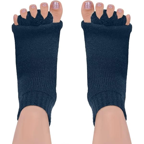 ZC Toe Separator Socks, Foot Alignment Socks, Health Care Toe Spacers ...