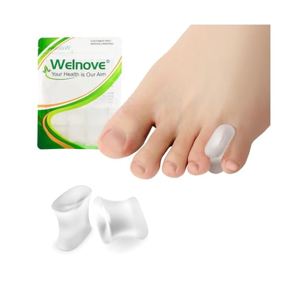 ZC Upgraded Gel Toe Separators – 8-Pack Aloe Vera Extract Infused ...