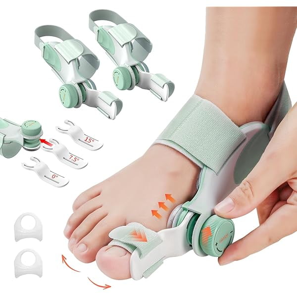 ZC2 PCS Bunion Corrector for Women Big Toe, Adjustable Brace with Knob ...