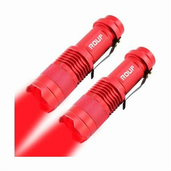 Red Lenses Flashlights