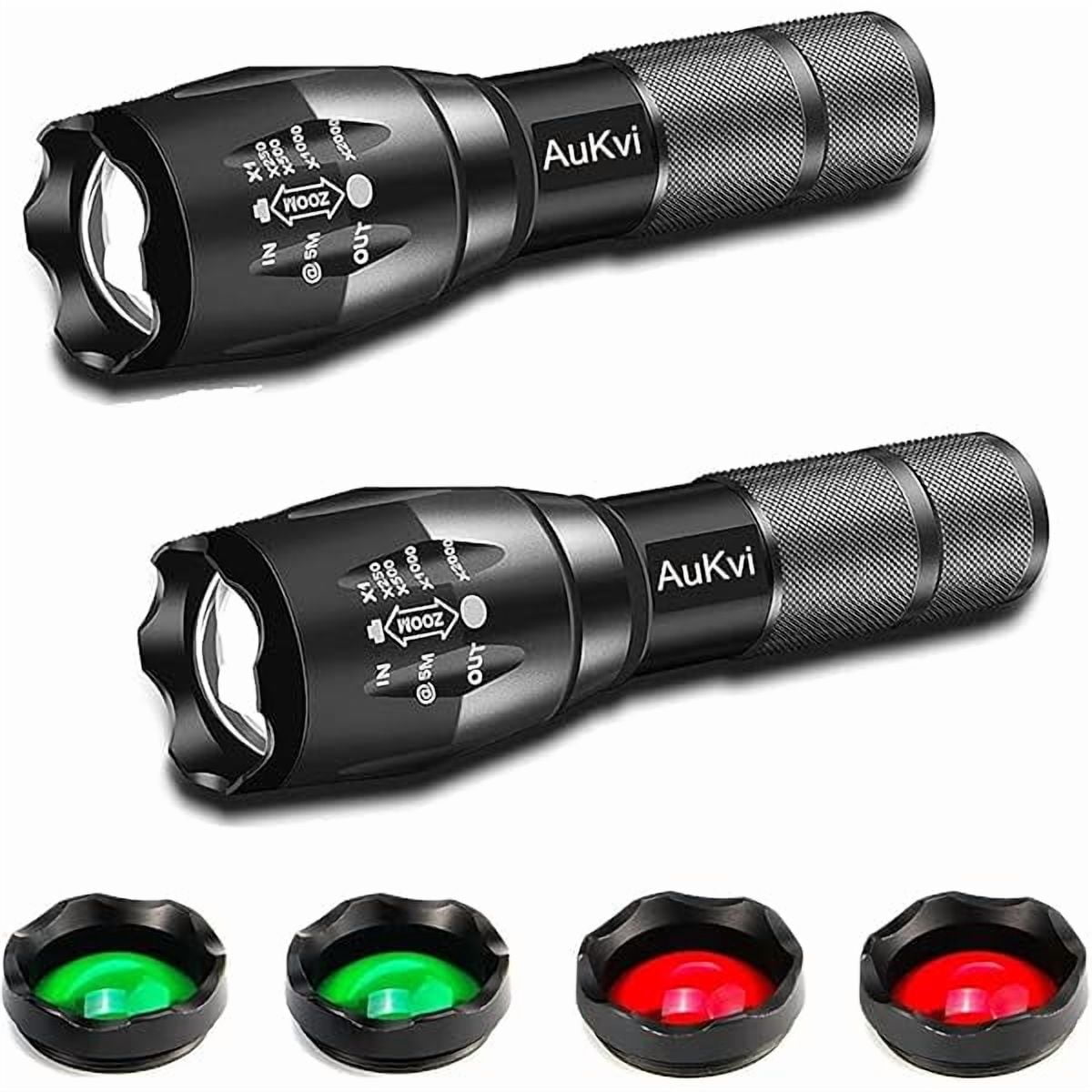 ZC3-Color-Light Flashlight Tactical Flashlight with Red Green Filter ...