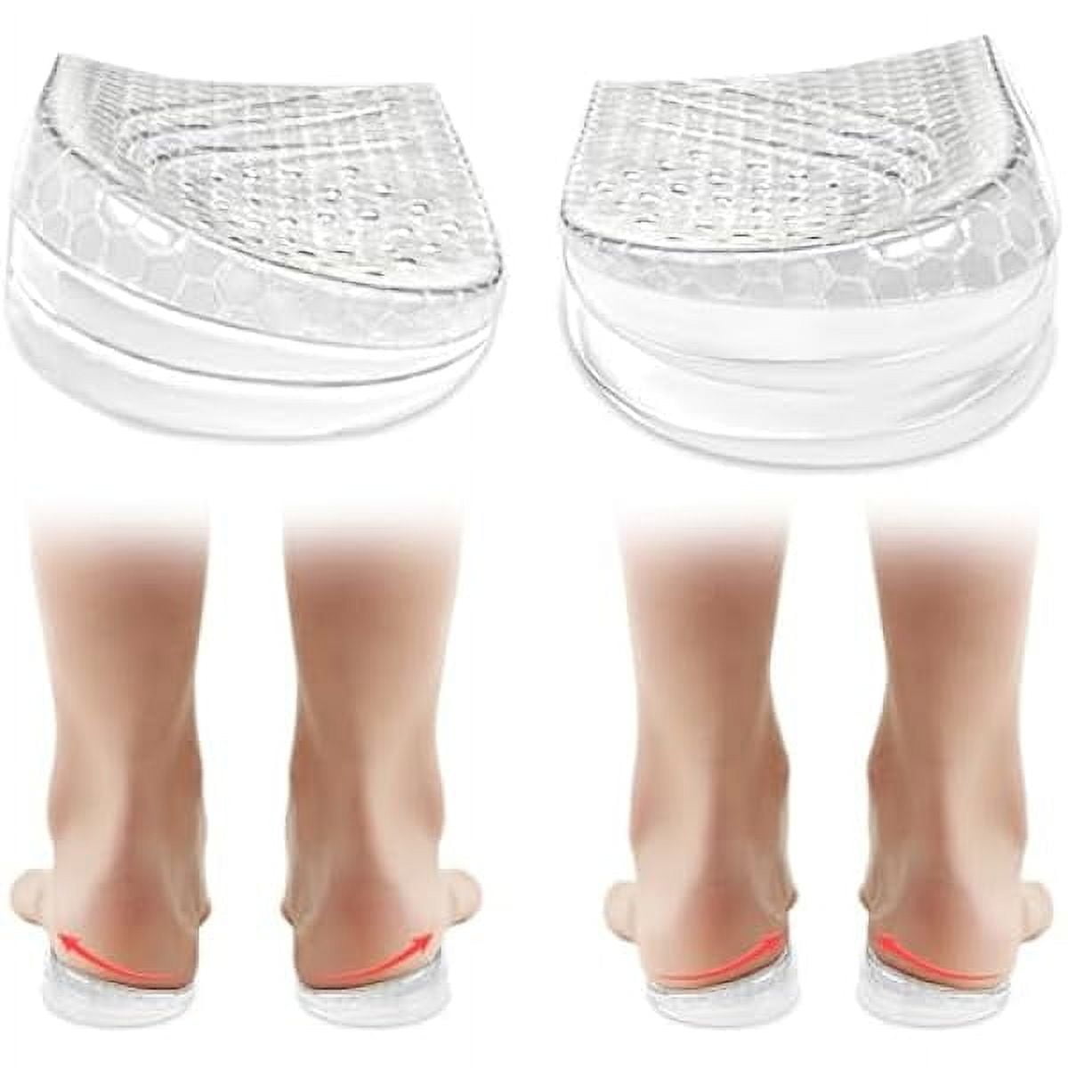 ZC3 Layers Adjustable Supination Overpronation Insoles, Anti-Slip Medial Lateral Heel Wedge ...