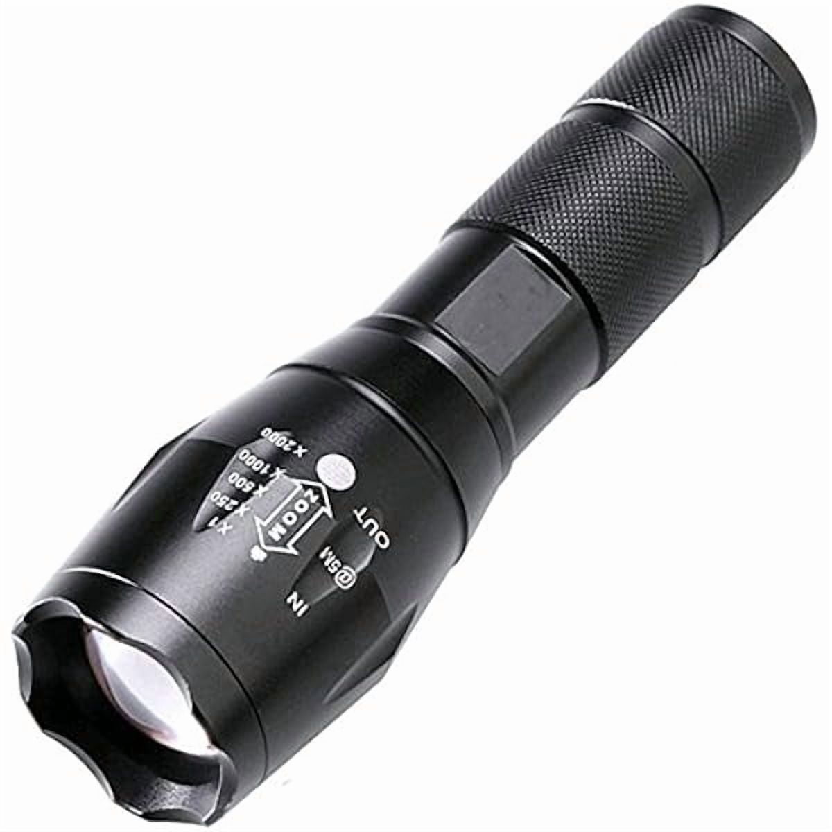 ZC3000 High Lumens Tactical Flashlights, Military Grade 5 Modes Super ...