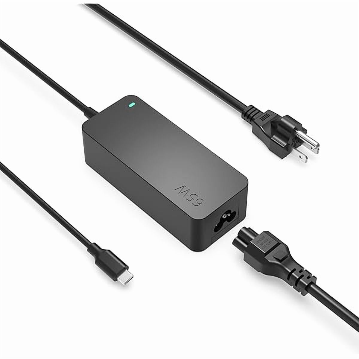 ZC65W 45W Type USB C AC Charger Fit for Dell Latitude 5430 Rugged, 7330 Rugged Extreme P148G ...