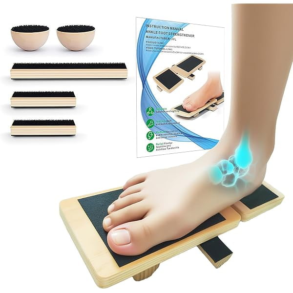 ZCAnkle Foot Strengthener Balance Board Exerciser for Toe Heel Sole ...