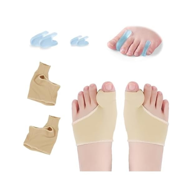 ZCBunion Corrector Sleeve Socks with Big Toe Separators and Pinky ...