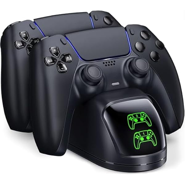 ZCController Charging Station for PlayStation 5 Dualsense Controller ...