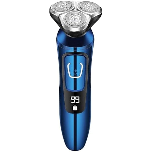 ZCElectric Razor for Men, Rechargeable Electric Shaver, Waterproof Wet ...