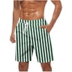 ZCFZJW Men's Summer Beach Swim Trunks Quick Dry Regular Fit Big and ...