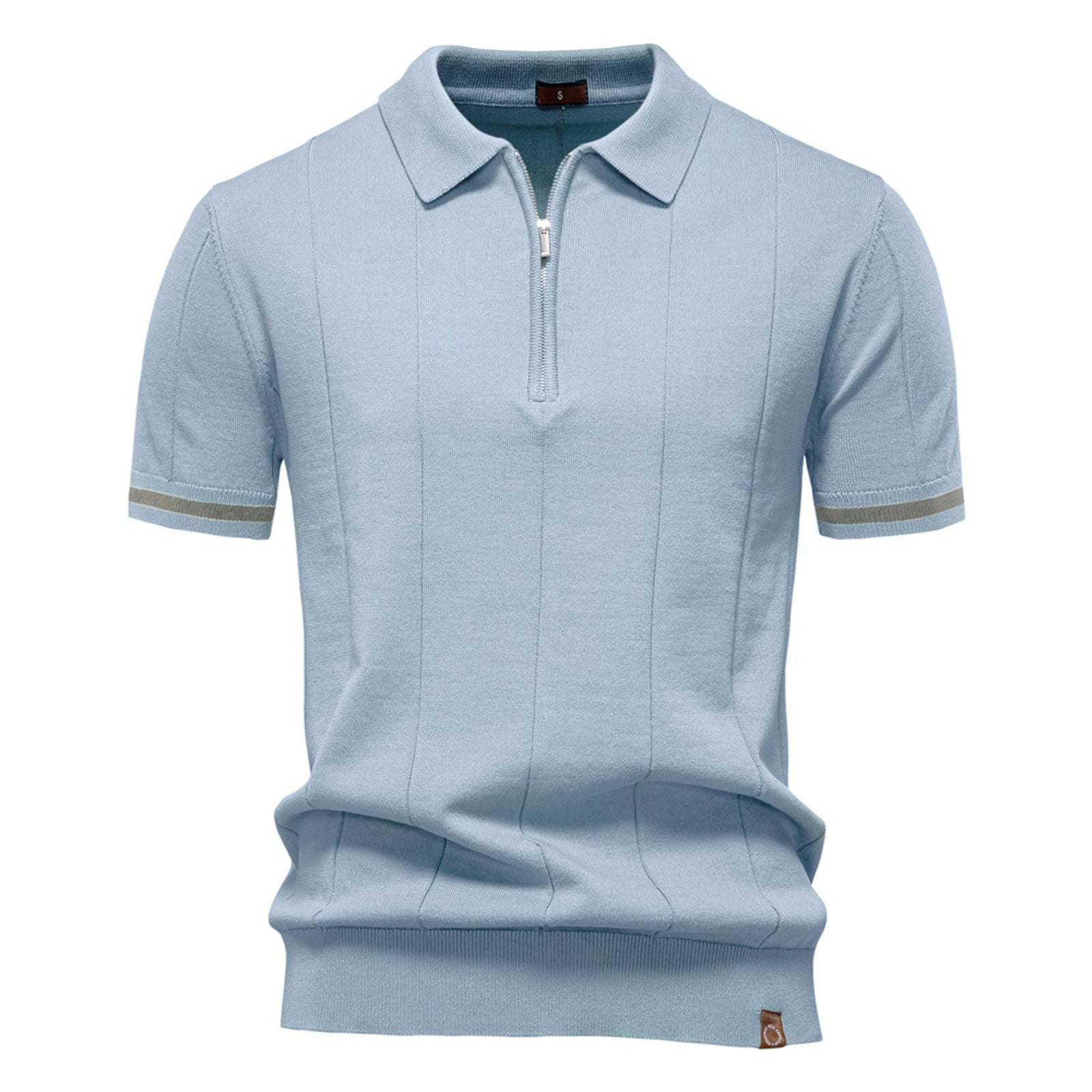 ZCFZJW Mens Golf Polo Shirts Lightweight Casual Summer Short Sleeve ...