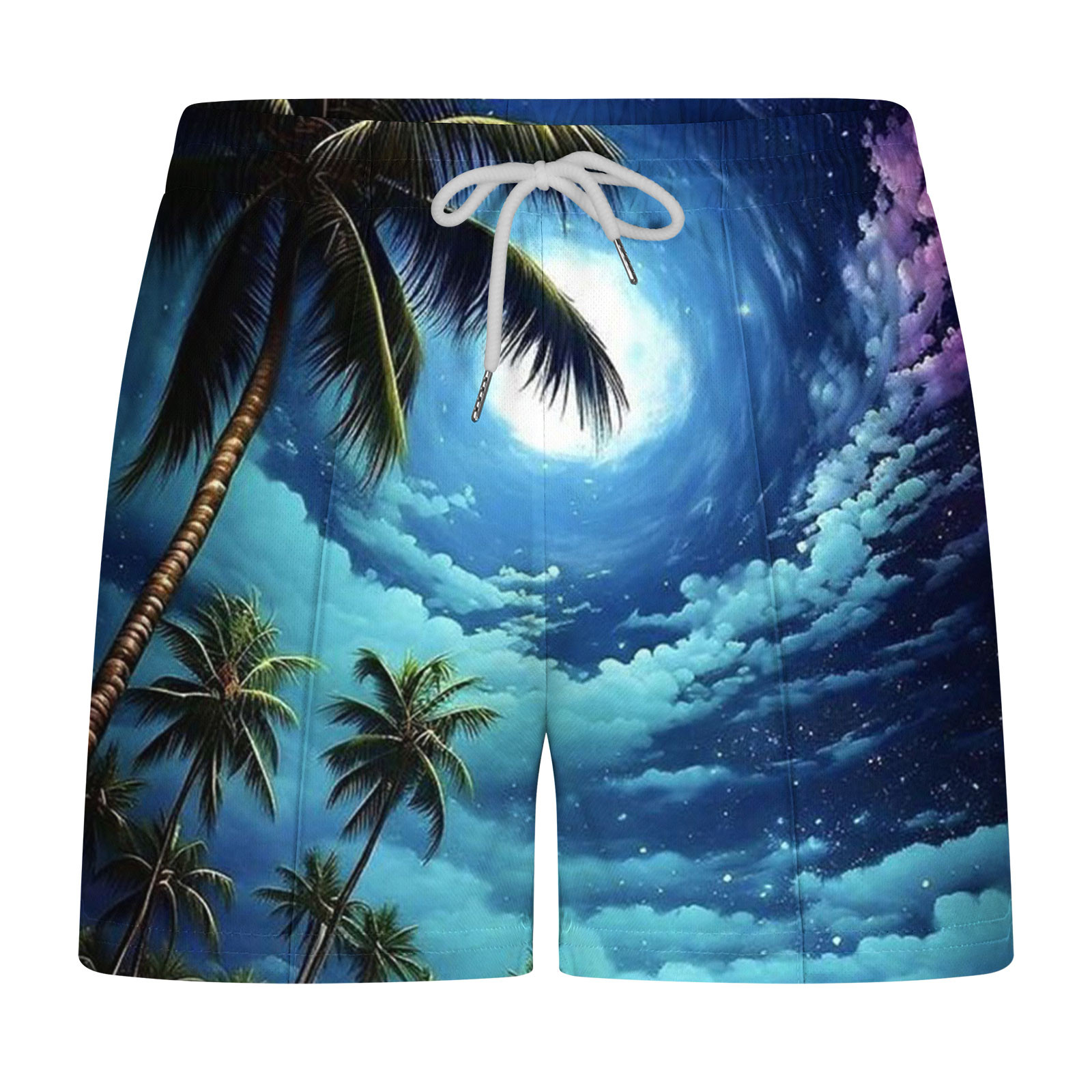 ZCFZJW Tropical Swim Trunks for Men Casual Summer Quick Dry Beach ...