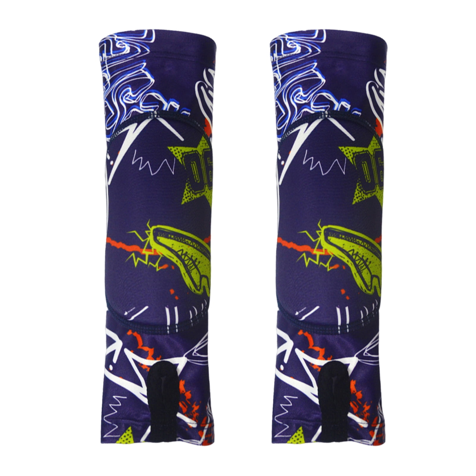 ZCKK 1 Pair Volleyball Arm Sleeves with Thumb Hole Soft Breathable ...