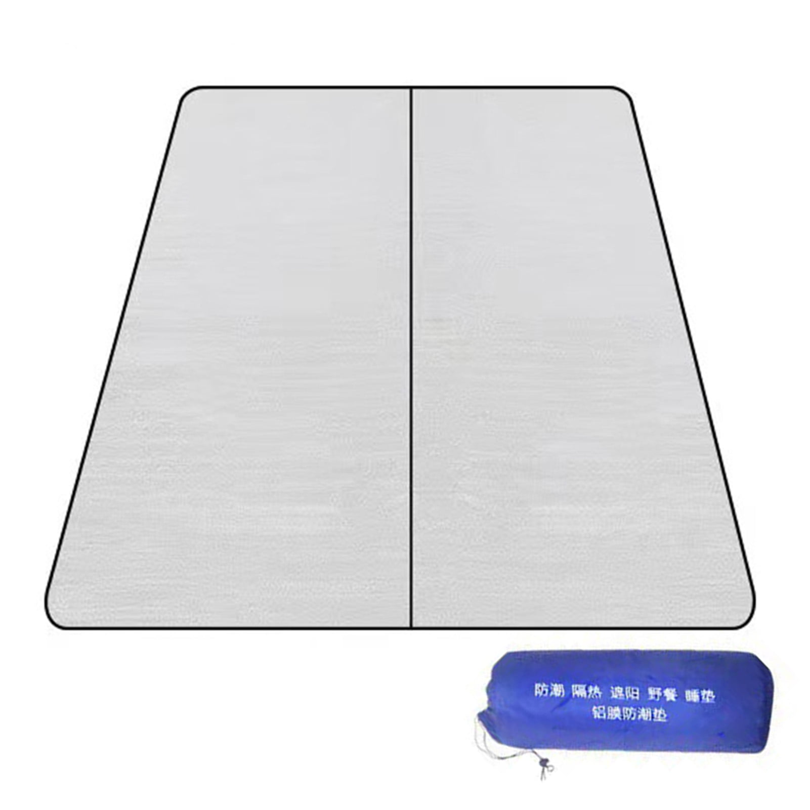 ZCKK Aluminum Foil Foam Mat Insulating Camping Mat Reflecting Heat ...