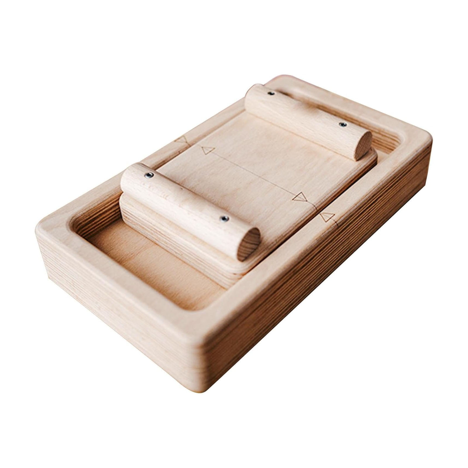 ZCKK Finger Strength Trainer Wooden Grip Strengthener Pinch Block Hand ...