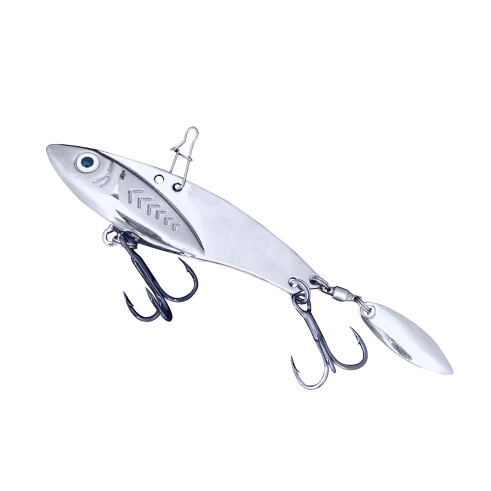 ZCKK Fishing Bait Vivid Mirror Polished Metal Tip Point Barb Design ...