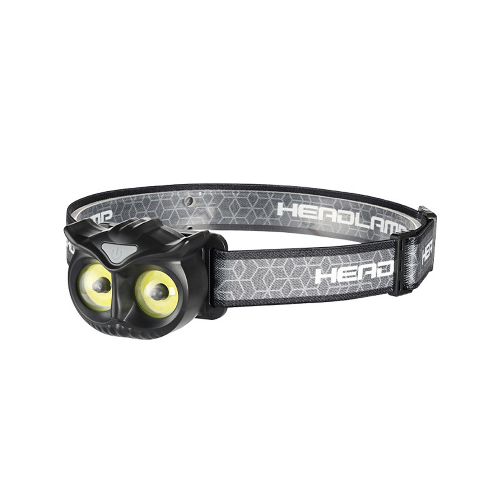 ZCKK Owl Shape LED Headlamp Type-C Fast Charging Flashlight Head Torch ...