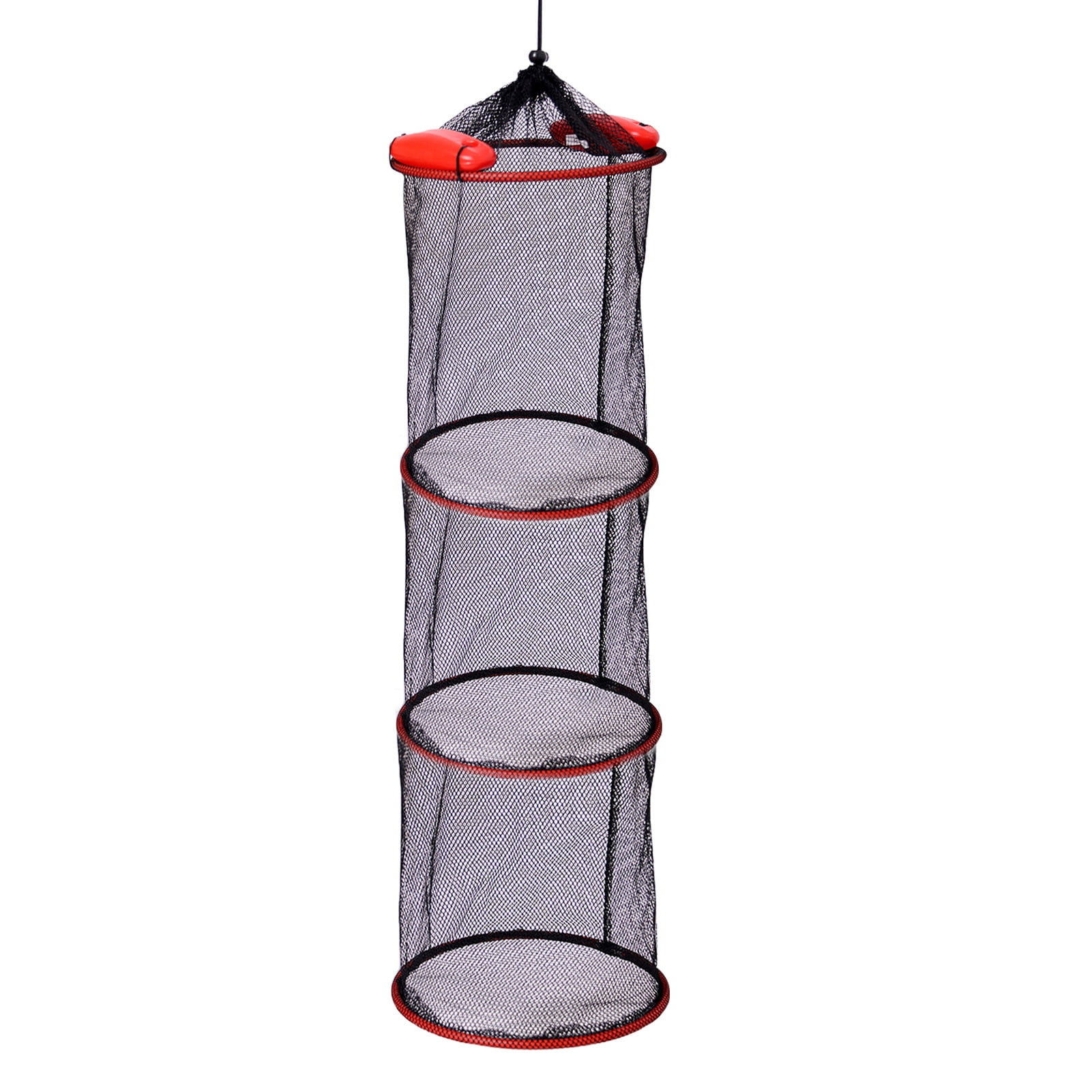 ZCKK Portable Foldable Floating Fish Basket 1/2/3 Layers Live Caught ...