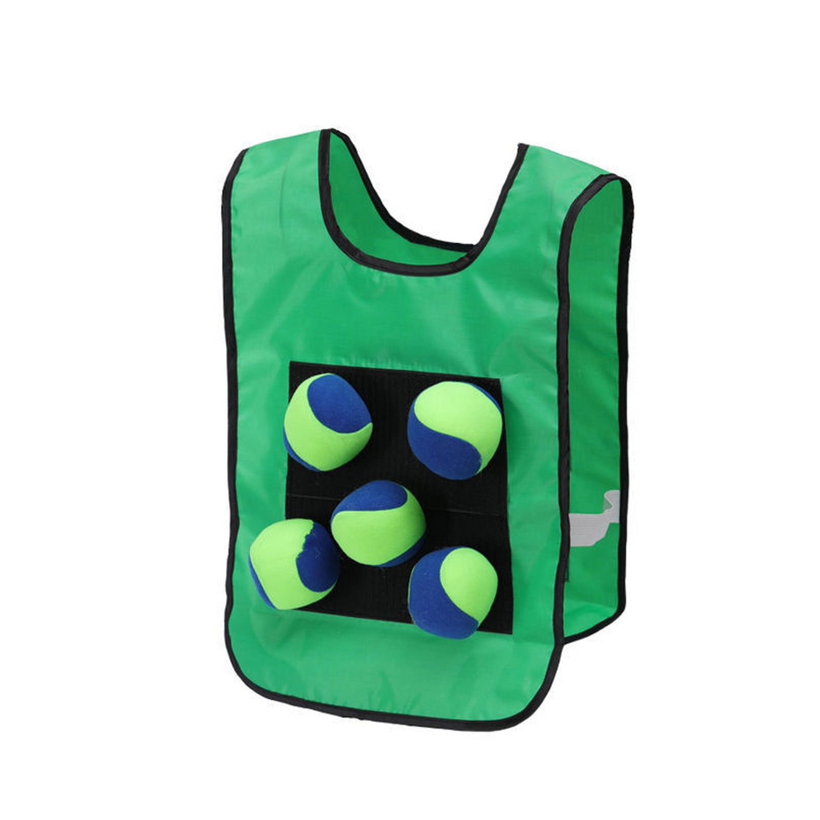ZCKK Stick Ball Vest Dodgeball Game with 5 Soft Balls Parent-Child ...