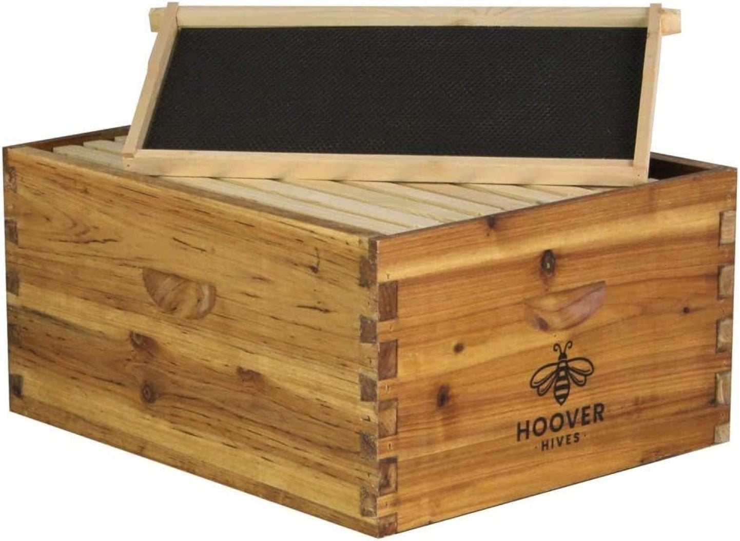 ZCLP 10 Frame Langstroth Deep Brood Box Dipped in 100% Beeswax Includes ...