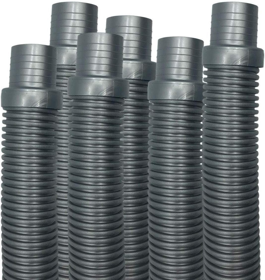 ZCLP 6 Pack Universal Pool Cleaner Hose 48 Long, Silver Color, for ...