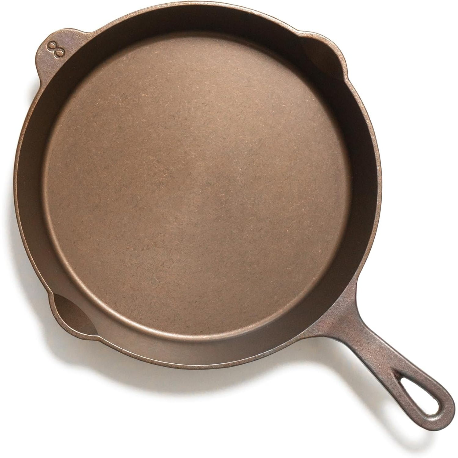 ZCLP Lightweight Cast Iron Skillet - 10.5” Pre-Seasoned Frying Pan Made ...