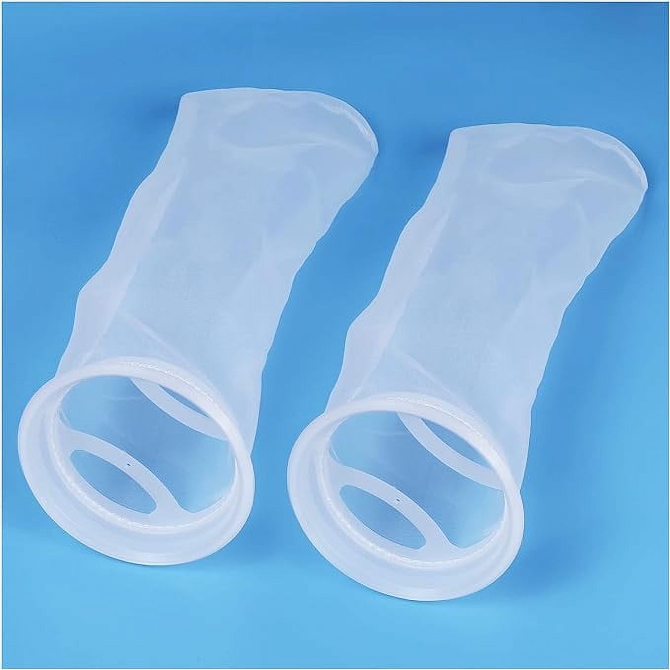 ZCONIEY Large Aquarium Filter Bags 7" Opening x 17" Long Nylon Filter ...