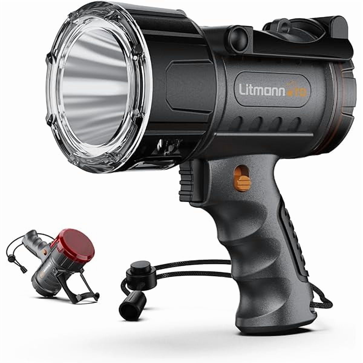 ZCPortable Spotlight 2000 Lumen Handheld Spotlight Marine Wterproof ...