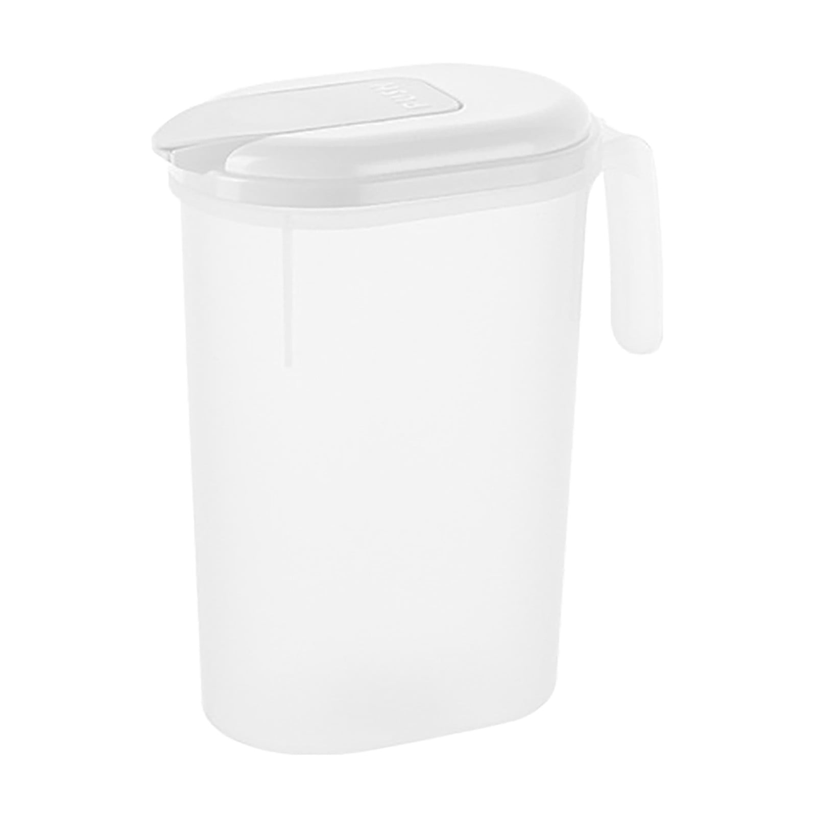 ZCSKFIN 1 Gallon Drink Dispenser for Fridge Beverage Pitcher with Lid ...