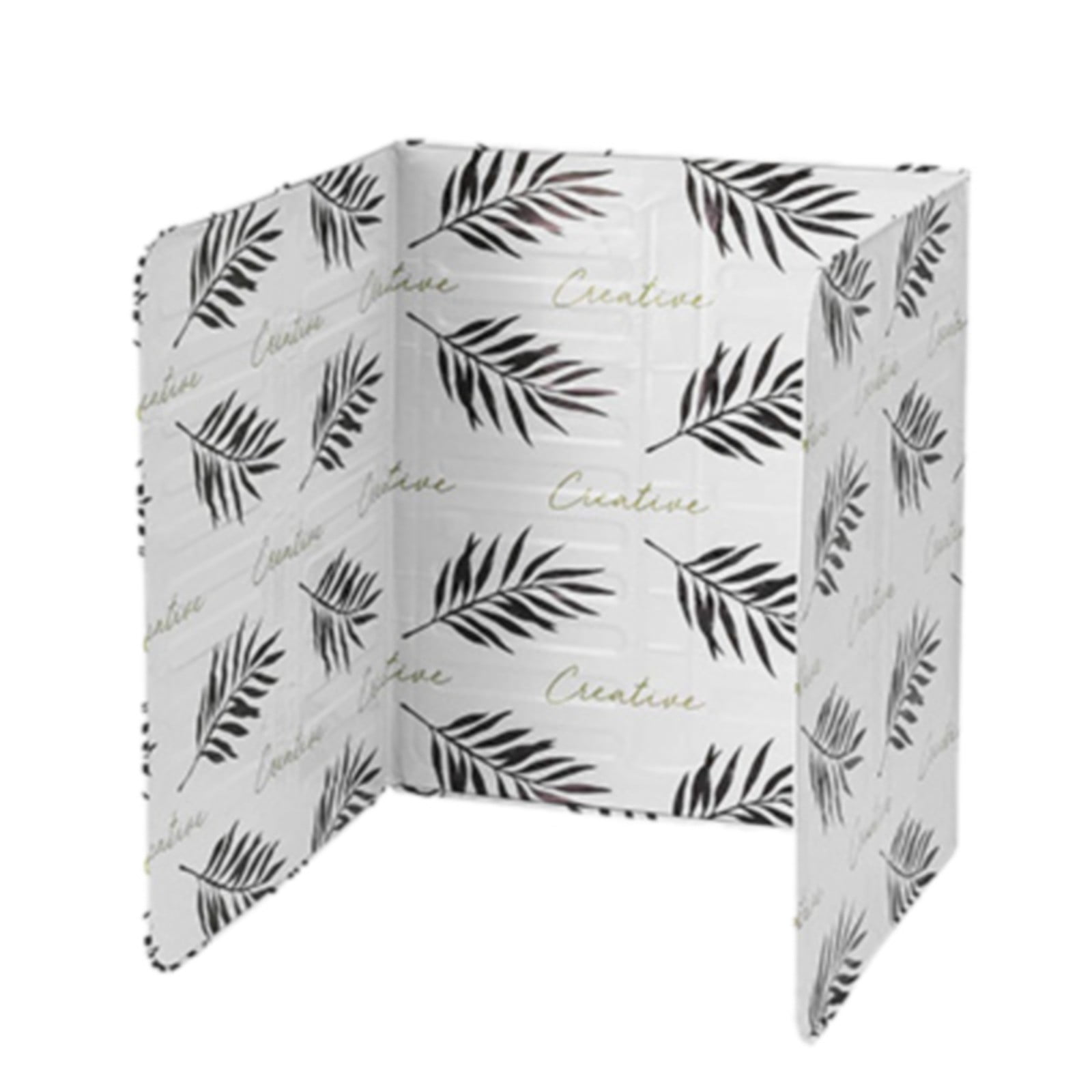 ZCSKFIN 3-Sided Foldable Aluminum Splatter Guard, Nonstick Grease ...