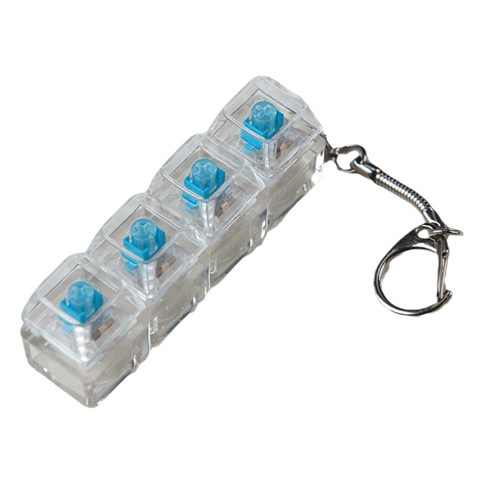 ZCSKFIN 4-in-1 LED Keyboard Toy with Loud Clicking Sounds, Stress ...