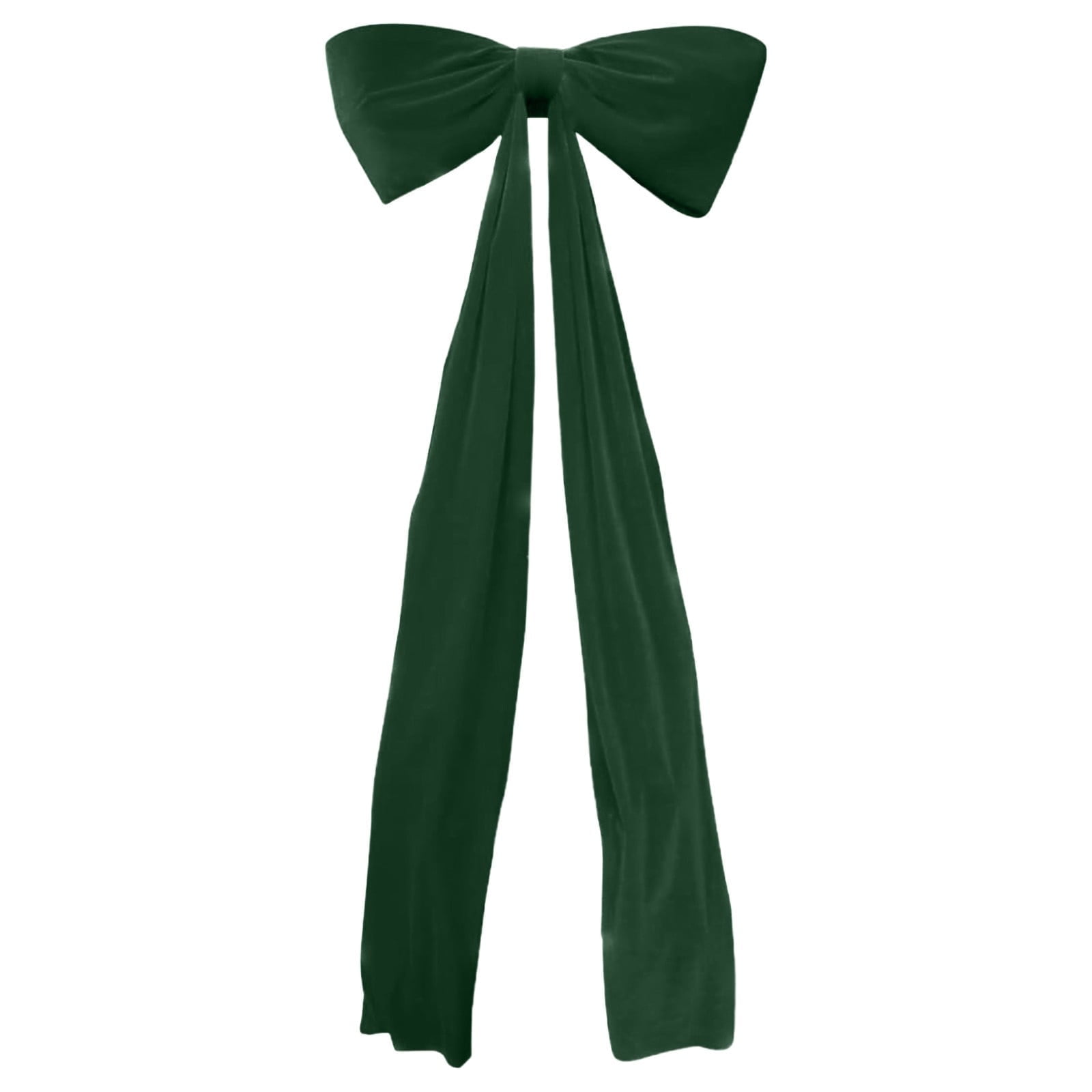ZCSKFIN 6 Ft Giant Velvet Christmas Bows for Tree Topper, Large Festive ...