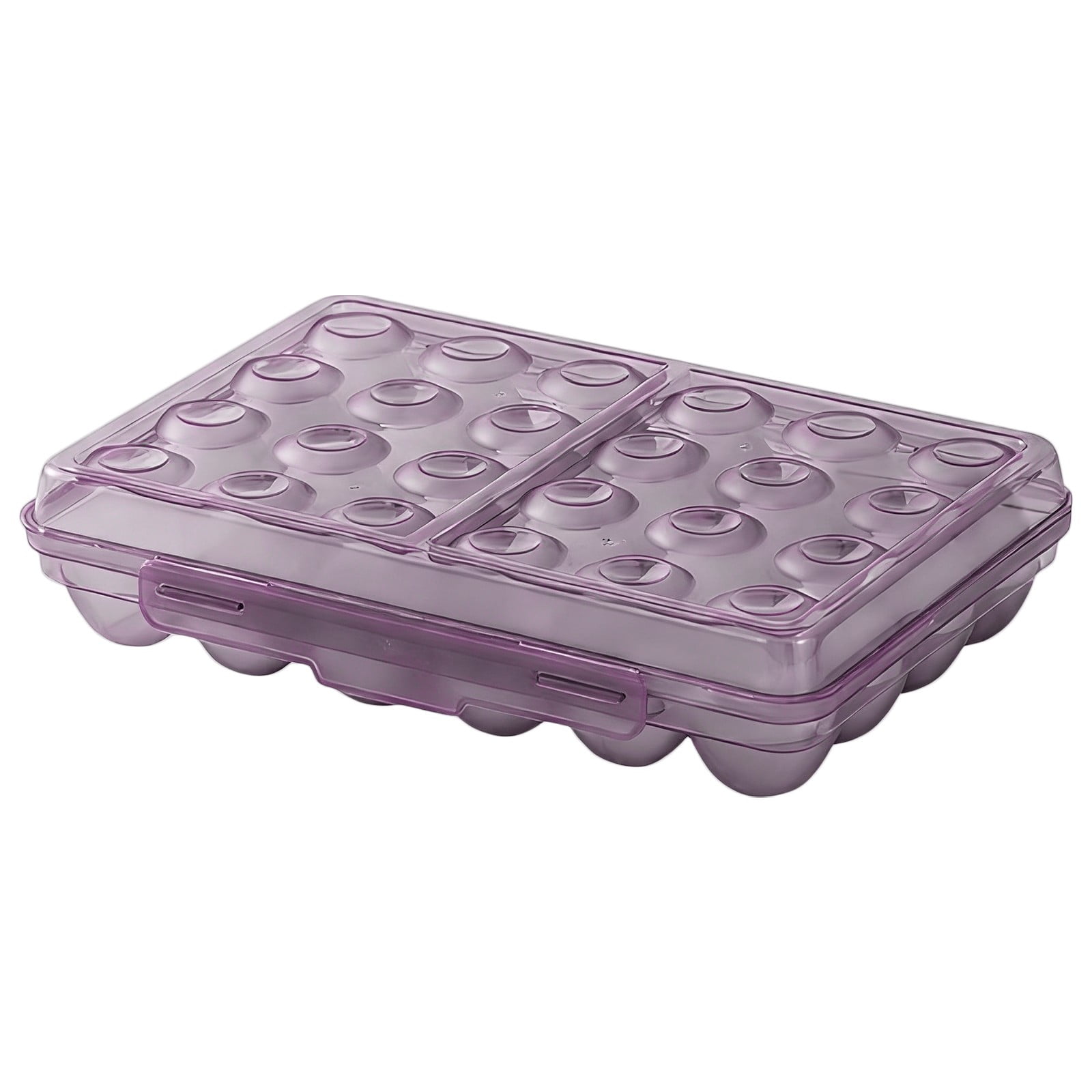 ZCSKFIN Delicate Egg Storage and Dispenser Box, Portable Egg Carriage ...